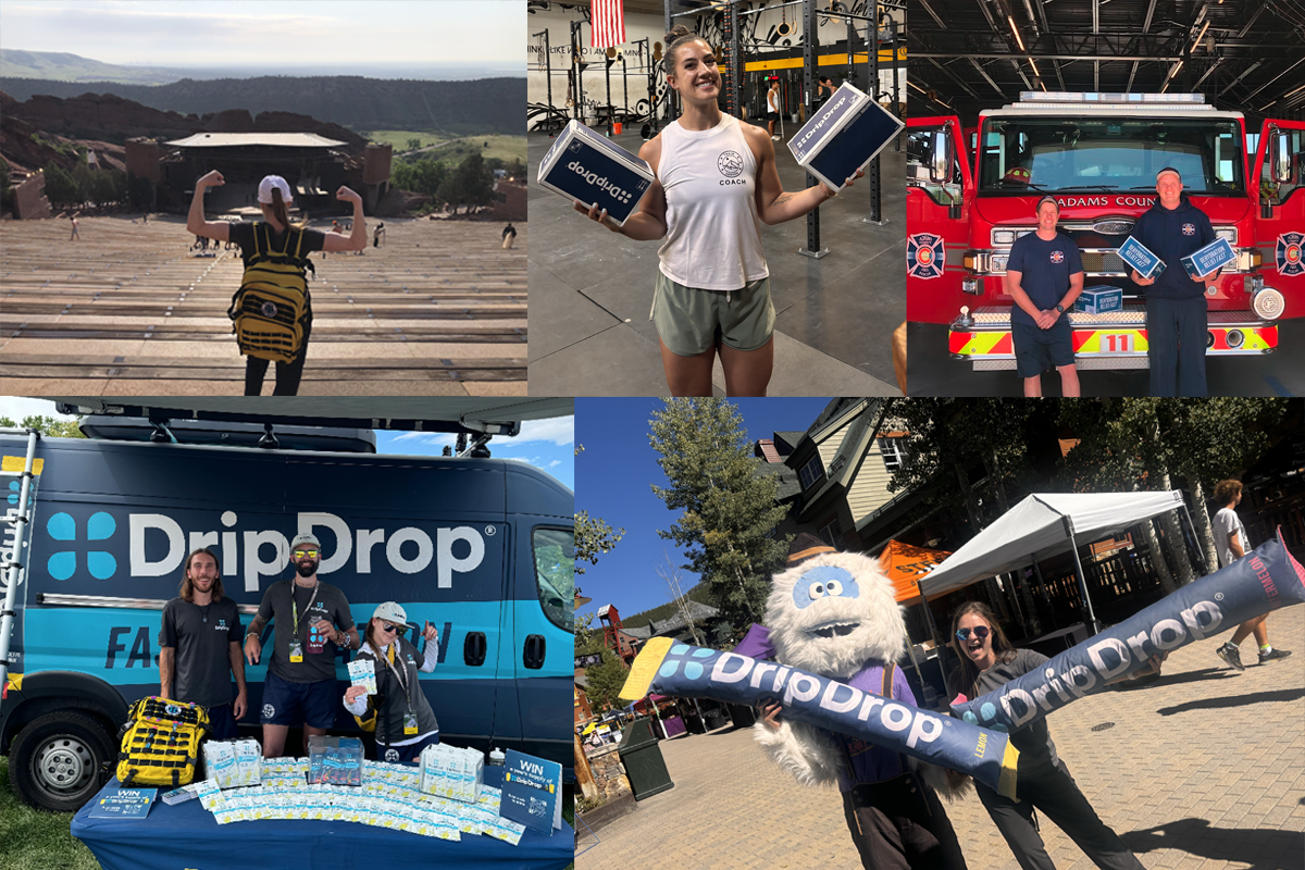 DripDrop's Fast Hydration Tour: Denver Recap